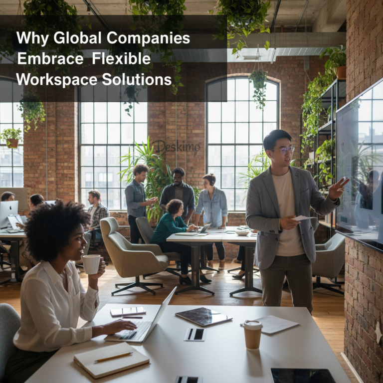 Why Global Companies Embrace Flexible Workspace Solutions - Deskimo