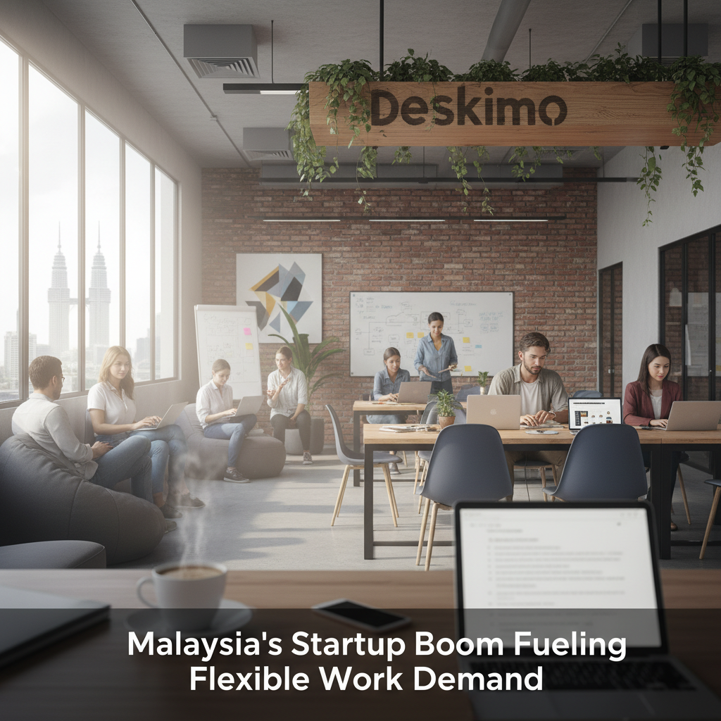 Malaysia's Startup Boom Fueling Flexible Work Demand - Deskimo